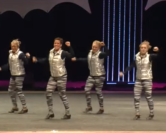 Women Light Up Room With Fiery Dance Moves