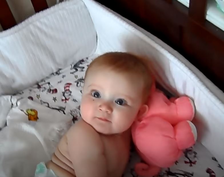 Baby Wakes Up With Heart-Melting Smile
