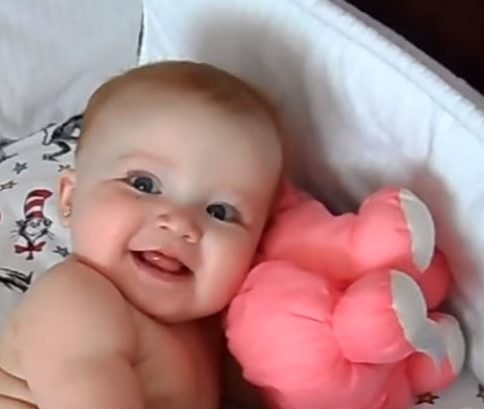 Baby Wakes Up With Heart-Melting Smile