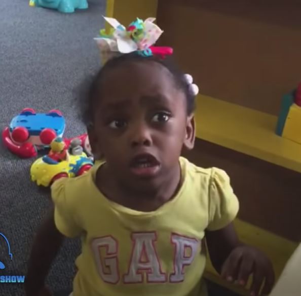 Funny Toddler Is Not At All Happy Being Put In Time Out