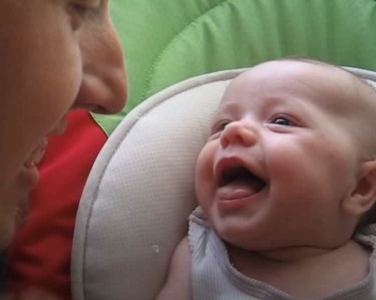 Daddy Has Heart-Melting Conversation With Tiny Baby