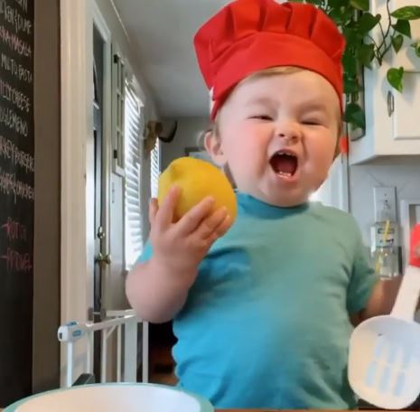 Adorable One-Year-Old Chef Wins Internet’s Heart