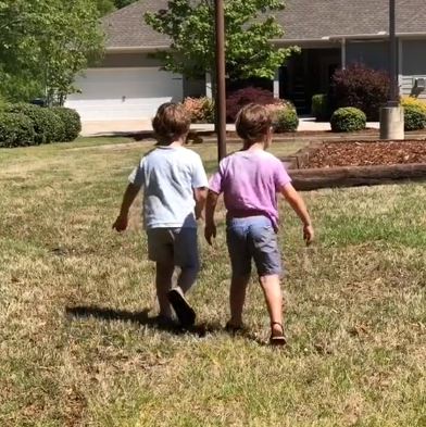 Twin Adorably Comes To Brother’s Rescue