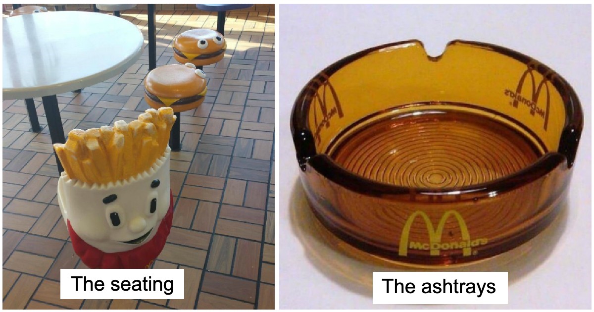 40 McDonald's pics in the '80s and '90s showing how much has changed
