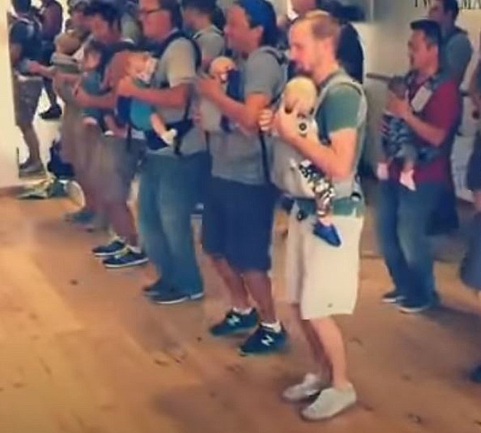 Daddy-baby dance duos bring the house down with epic moves to “Play ...