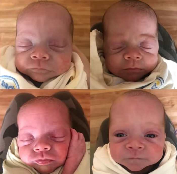 Mom beats the odds and delivers identical quadruplets