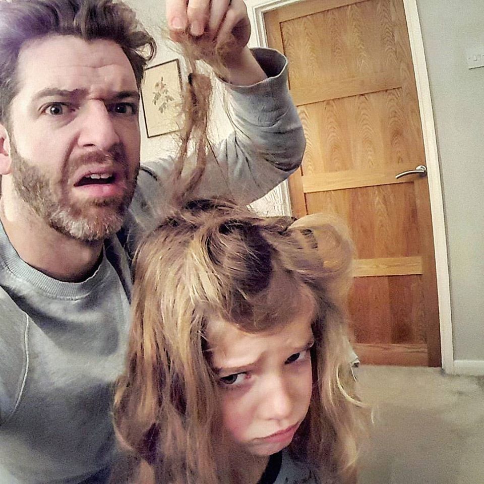 Dad dishes out the truth about parenting four girls – with no reservations