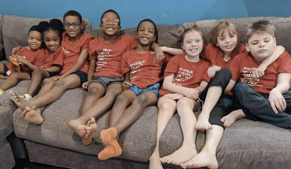 5 siblings were separated and living in different foster care homes ...