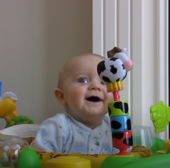 Tiny Baby Hilariously Confused At Mommy’s Nose Blowing