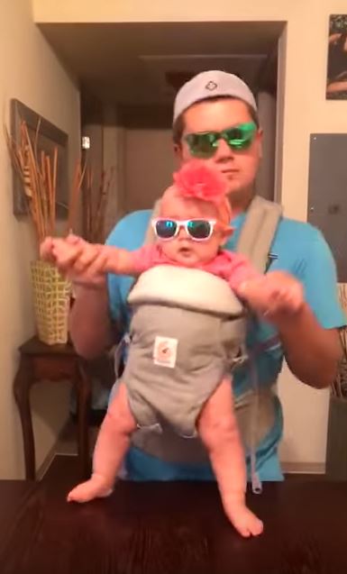 Dad hilariously shows off what happens when he’s left to care for the ...