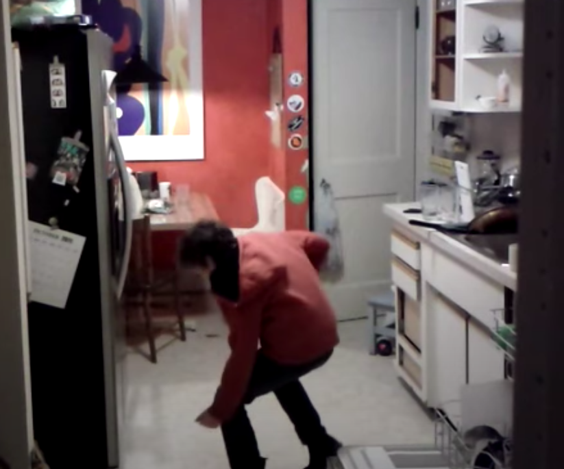 Dad Films Son Dancing While Doing The Dishes