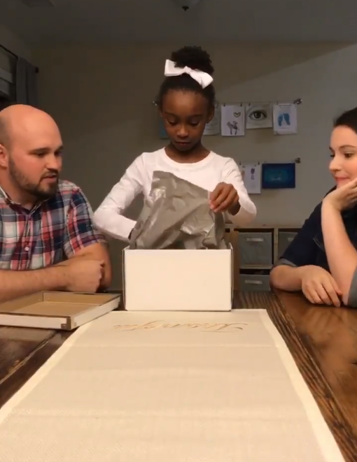 Girl surprised with gift of adoption on her birthday