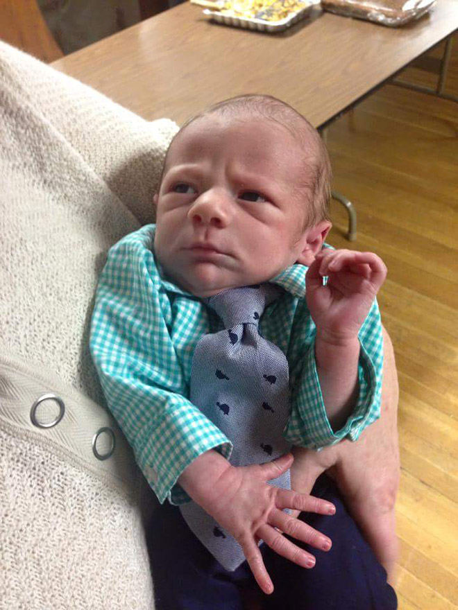 75 babies that look wise beyond their years