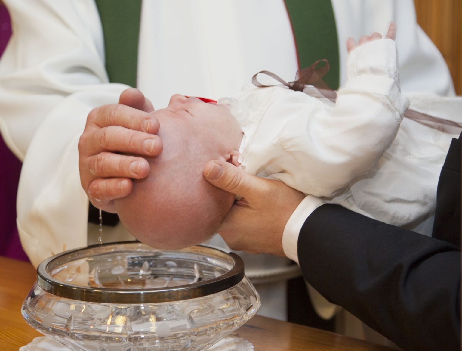 This little boy is so excited for church baptism he just can't contain ...