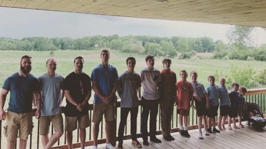 Couple finally welcome baby girl to the family after having 14 boys