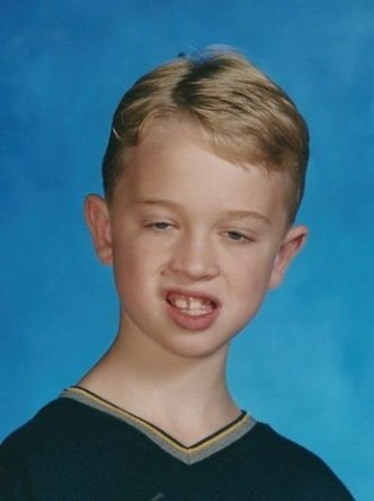 45 Kids Whose School Pictures Went Hilariously Wrong