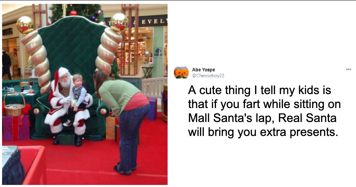 50 hilarious tweets from parents about kids and Santa during the holidays