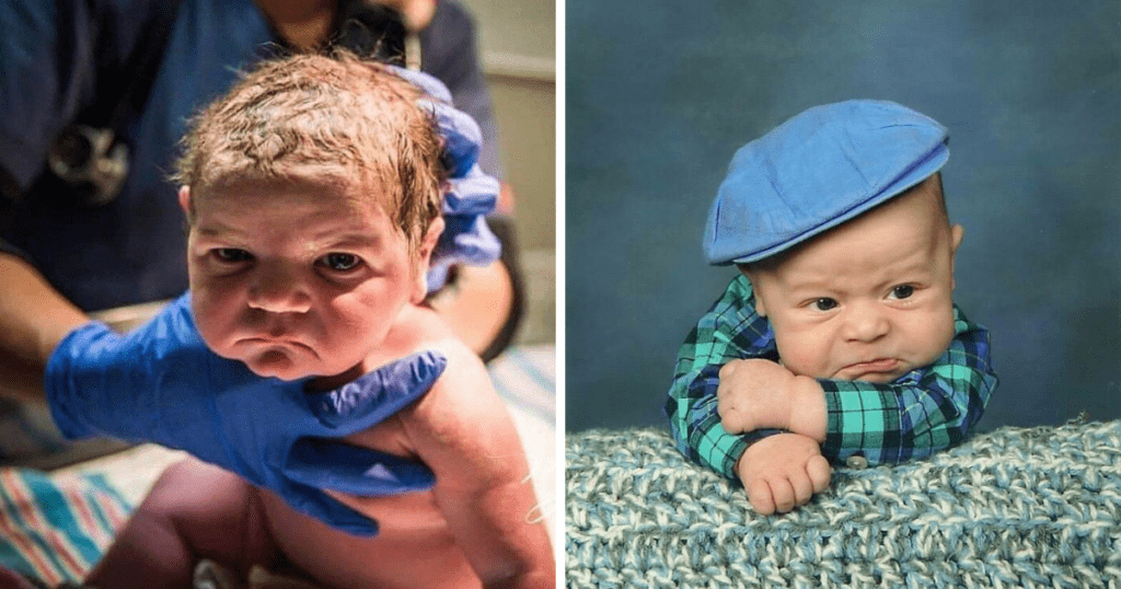 54 Times babies came out looking like adorable little old people