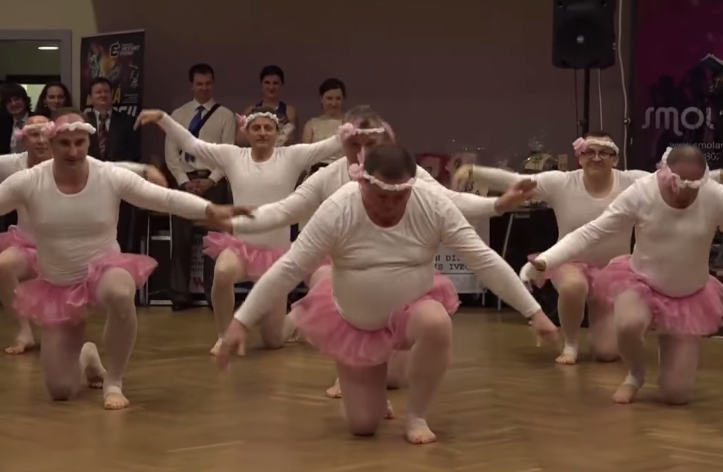 Dads Perform Hilarious “Swan Lake” Ballet Routine