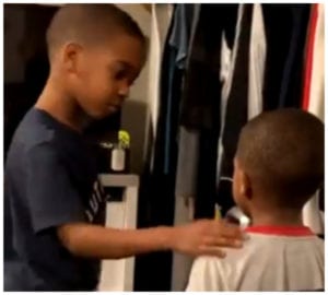 6-year-old coaches little brother through tantrum using calming ...