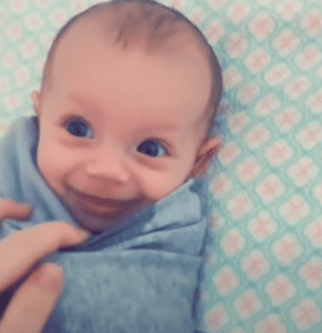 Adorable Baby Melts Hearts Getting Unswaddled After Nap