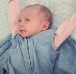 Adorable Baby Melts Hearts Getting Unswaddled After Nap