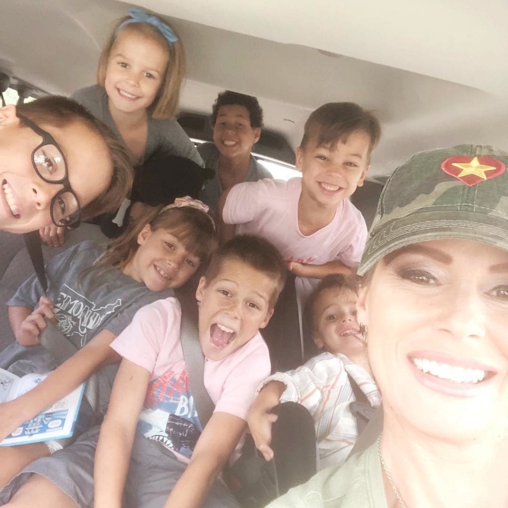 Mom that always wanted a big family gives us an inside glimpse of life ...