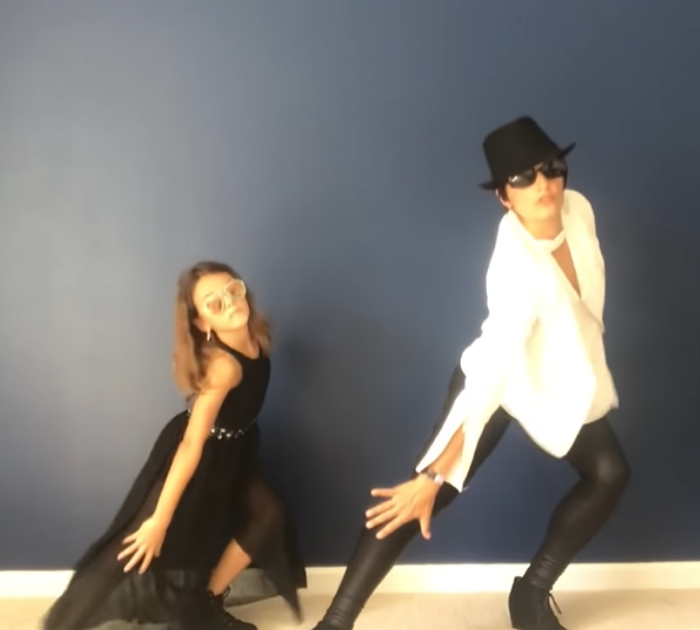 Mom and daughter give everything they’ve got in footloose dance routine