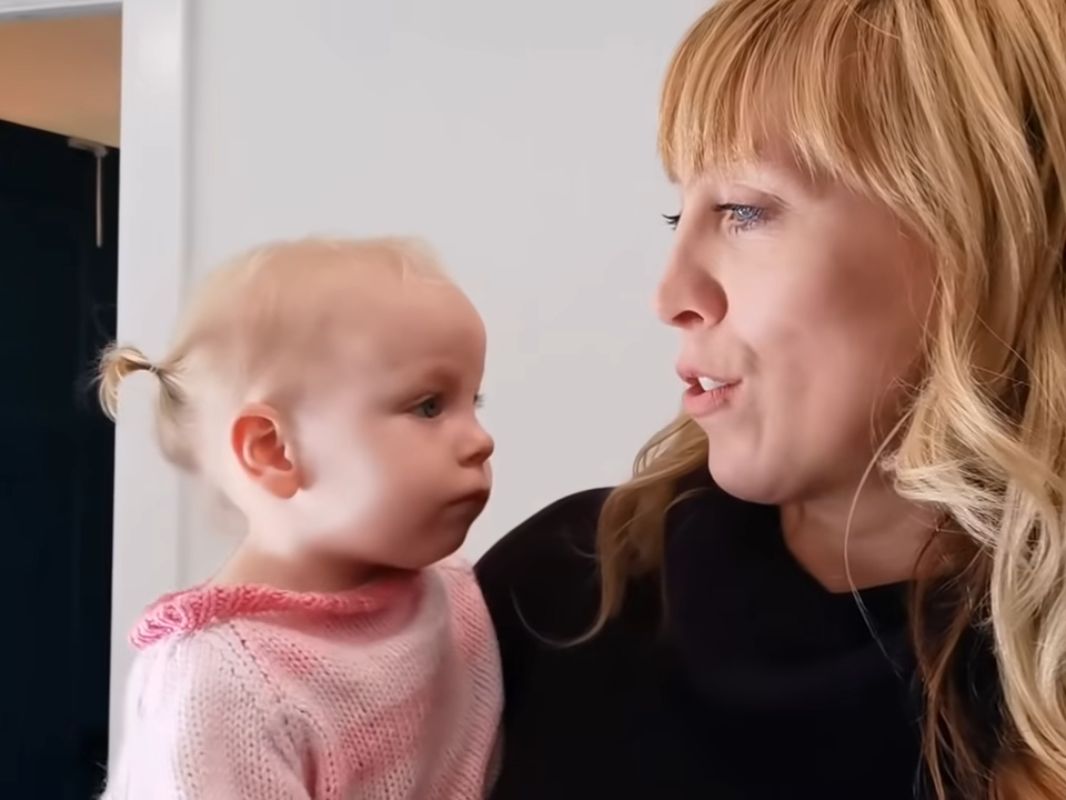 Baby has serious questions when she hears mom sing opera for the first time