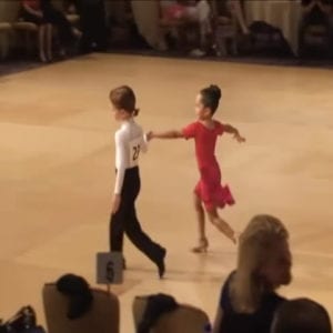 Two tiny dancers take the stage then strut their stuff with impressive ...