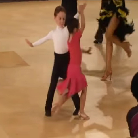 Two tiny dancers take the stage then strut their stuff with impressive ...