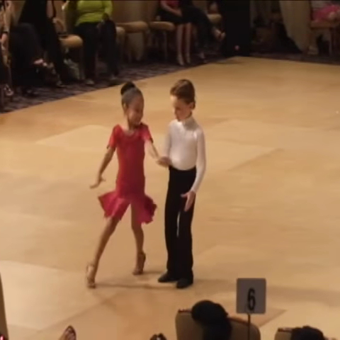 Two tiny dancers take the stage then strut their stuff with impressive ...