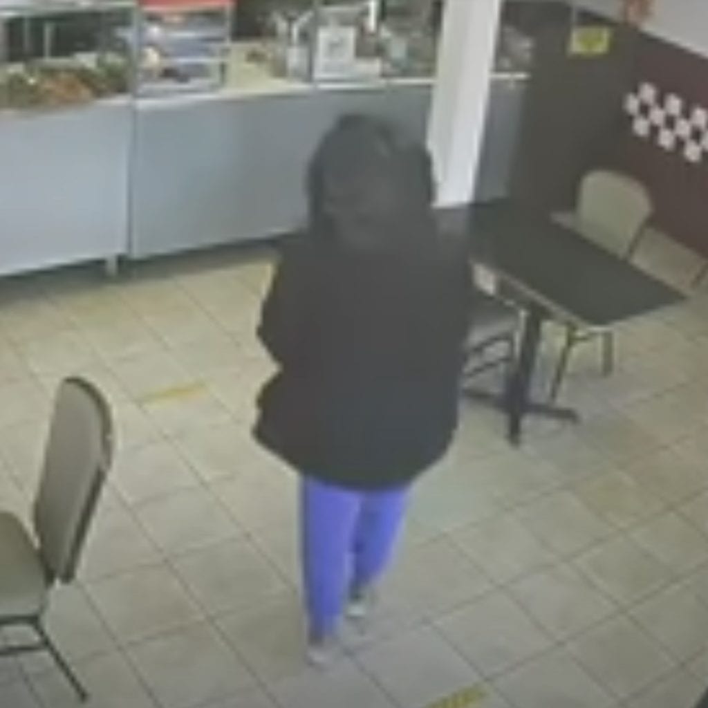 Teen walks into fast food restaurant and hands her newborn to a ...