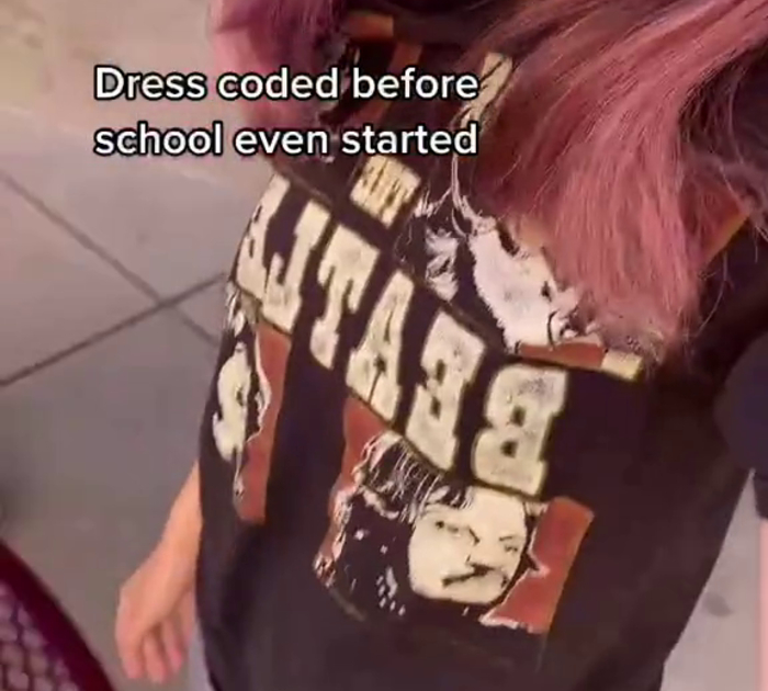 Teens walk out in protest of school’s unfair dress code