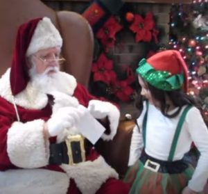 Girl asks Santa to bring her daddy home unaware wish is about to come true