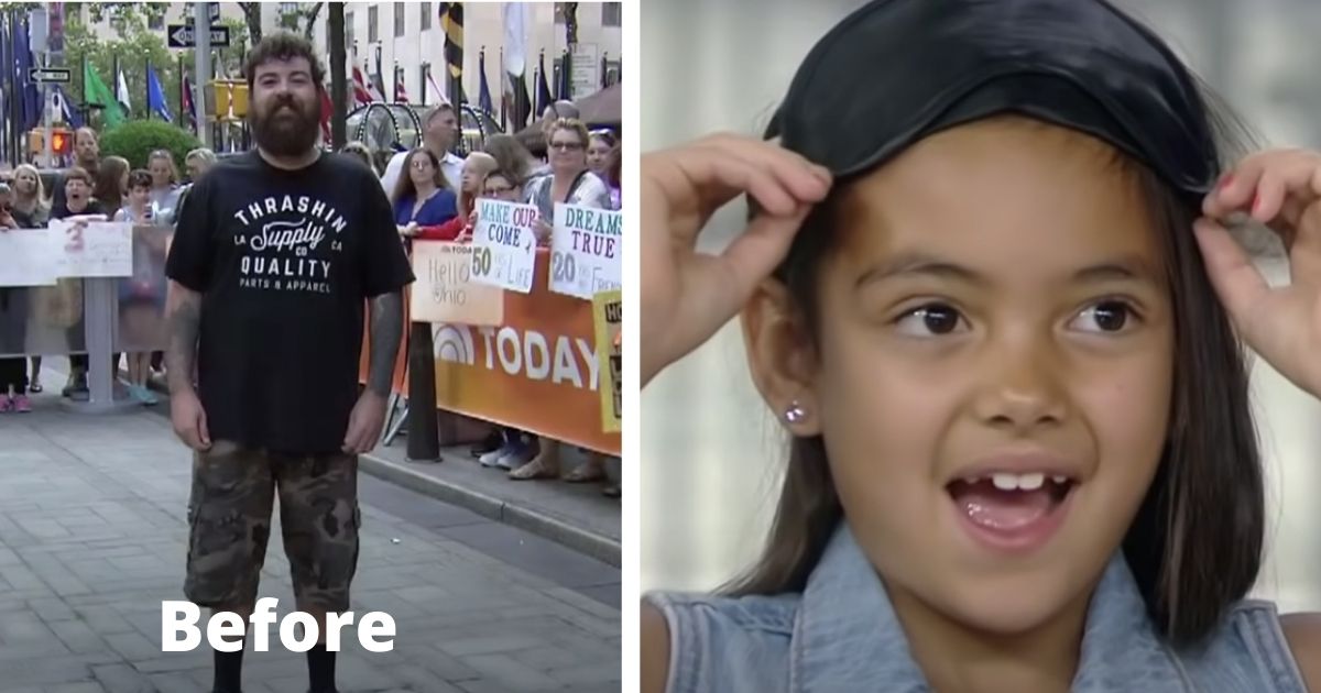 8-year-old breaks down into hysterical tears on live TV when she sees ...