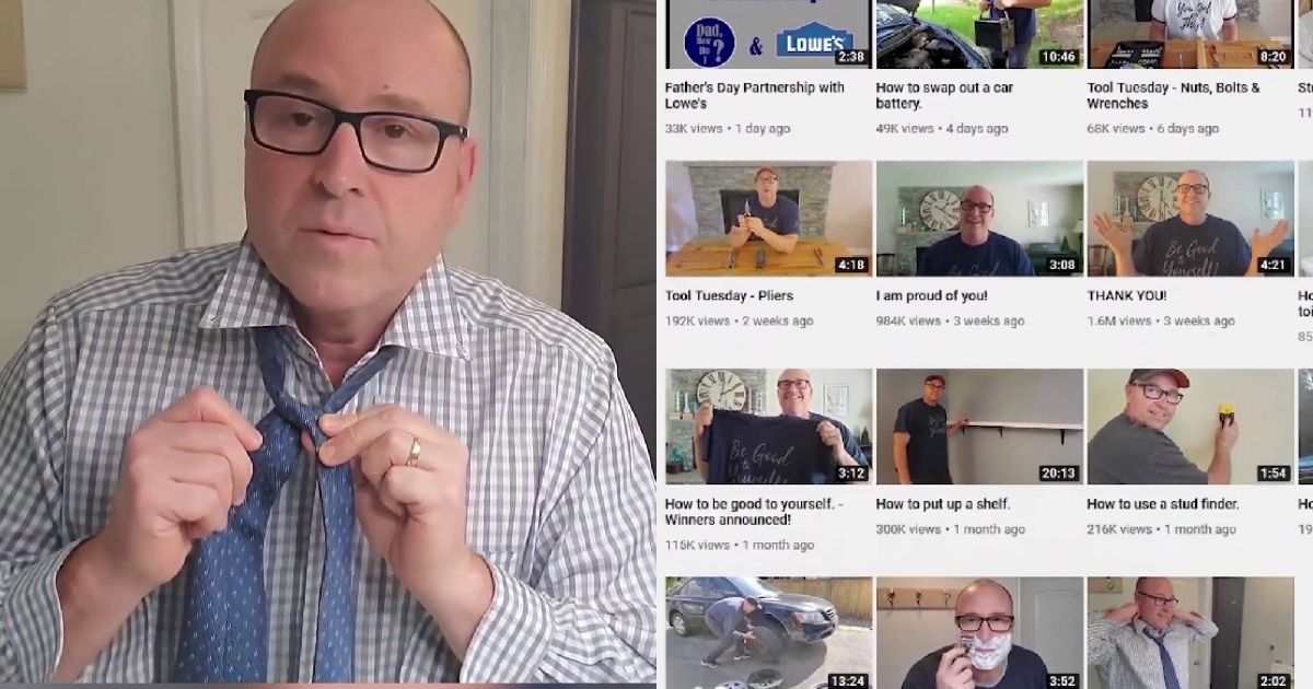 Man who grew up without a father makes loving ‘how-to’ videos for kids ...
