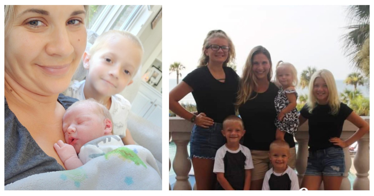 Pregnant mom delivers 6th baby on the side of the road while her 5 ...