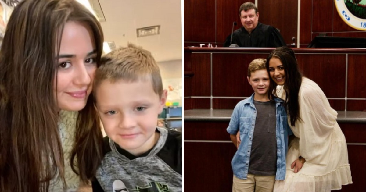 Young teacher opens her heart and home to student and adopts him