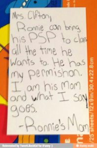 15 fake school excuse notes we can’t stop laughing at