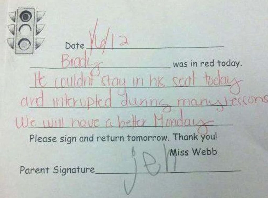 15 fake school excuse notes we can’t stop laughing at