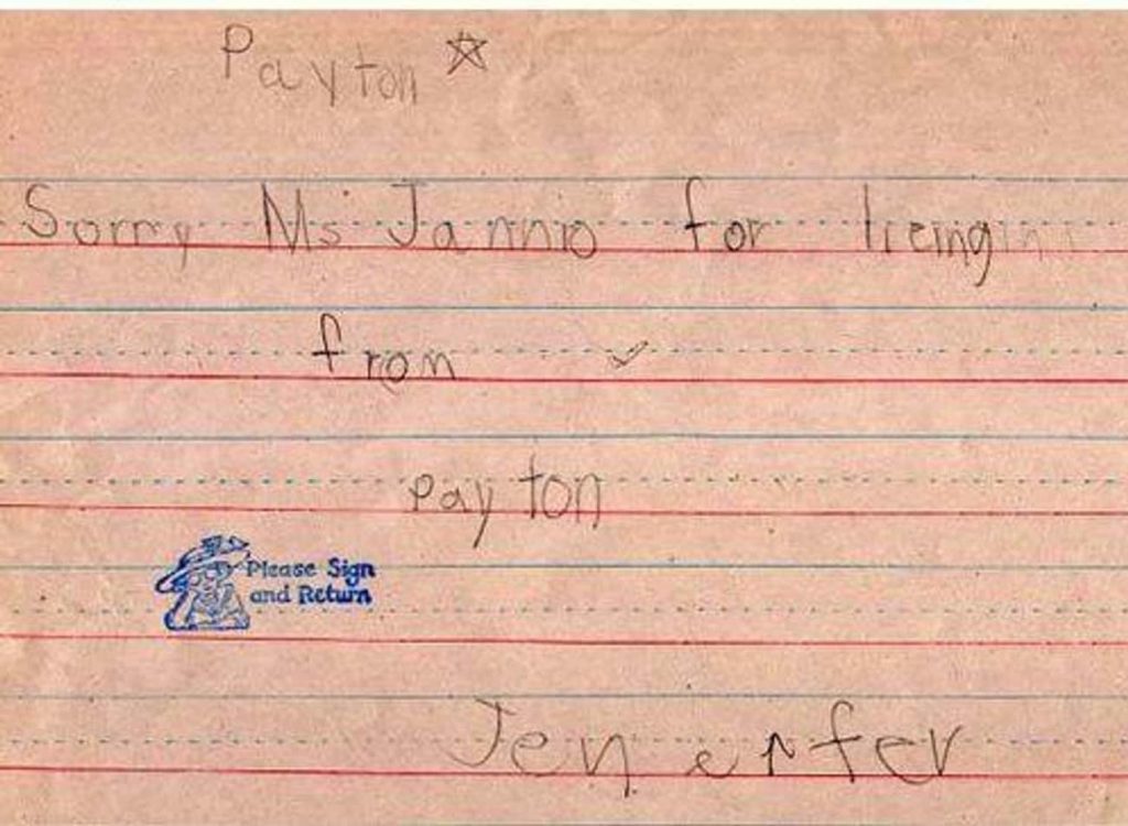 15 fake school excuse notes we can’t stop laughing at
