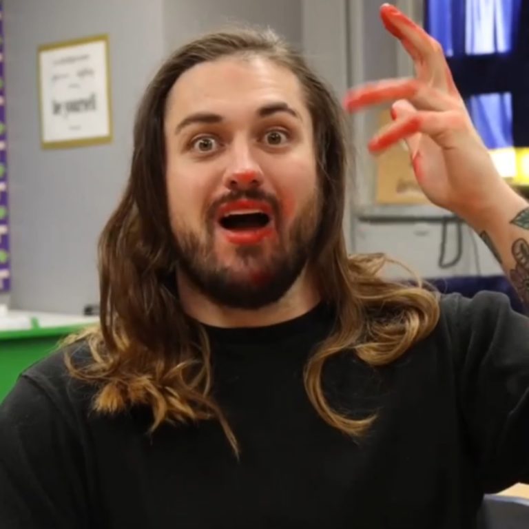 Hilarious teacher gains popularity online sharing skits of random ...