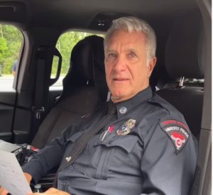 Retiring officer caught off guard when daughter’s voice comes on radio ...