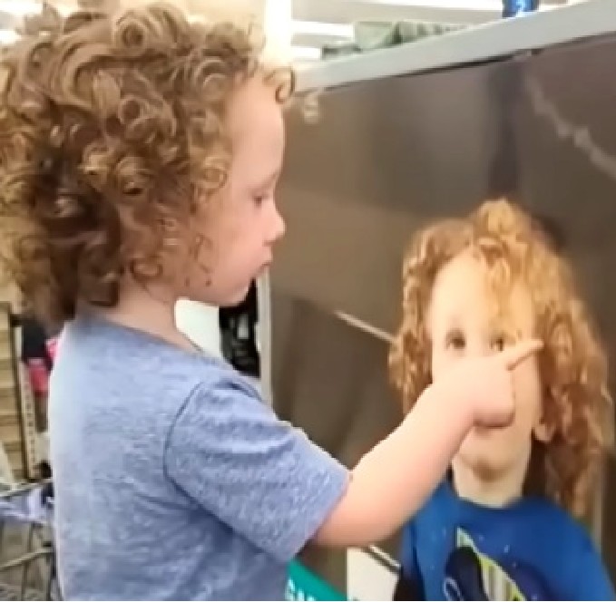 Boy spots poster at Walmart of unknown little boy & insists it’s him so ...