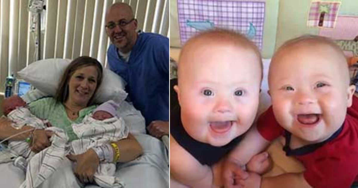 Mom has rare, adorable twins with Down syndrome and is sharing the ...