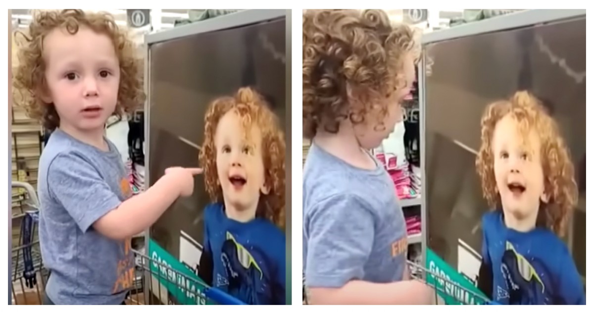 Boy spots poster at Walmart of unknown little boy & insists it’s him so ...