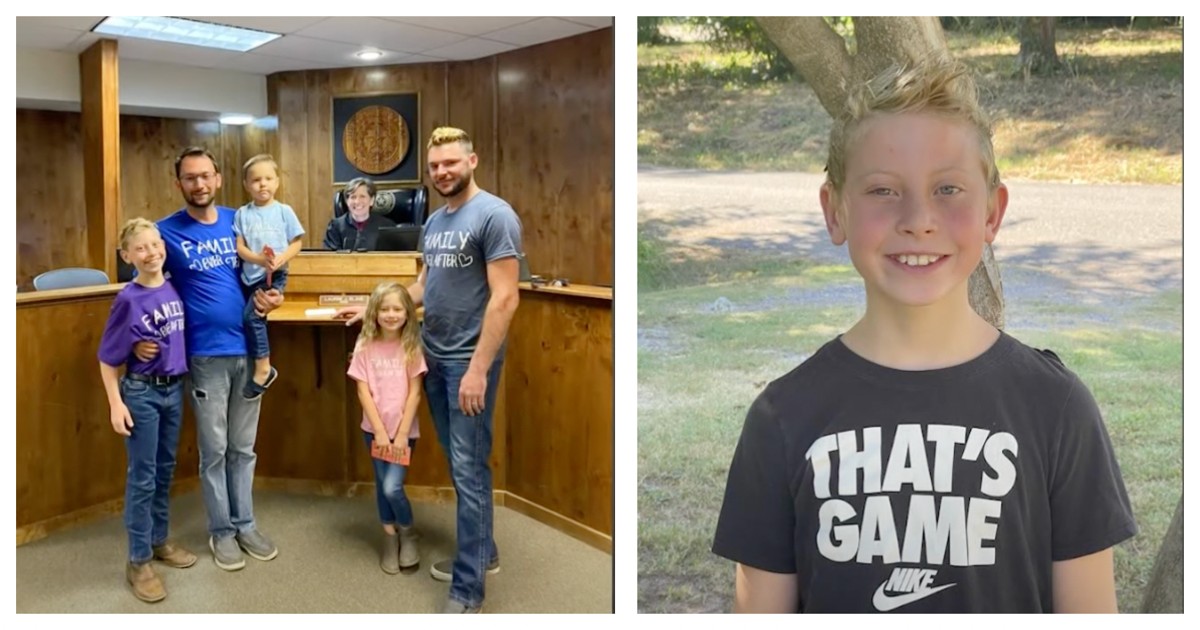 Sweet boy finally finds a family to call his own after 5 years in ...