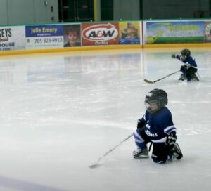 Hockey coach puts microphone on his 4-year-old son to hear what he's ...