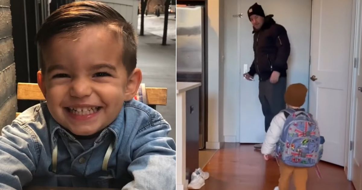 Boy needs help adjusting to school routine, so dad develops clever plan ...